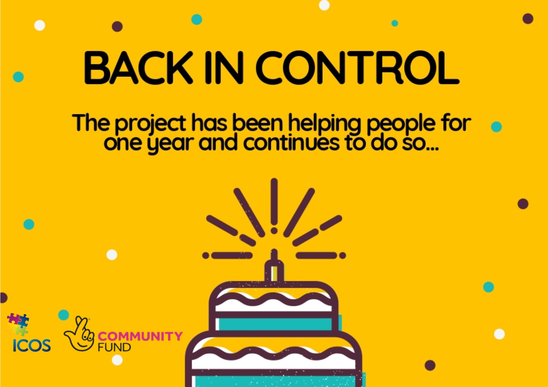 Back in control project has been helping people for one year ...