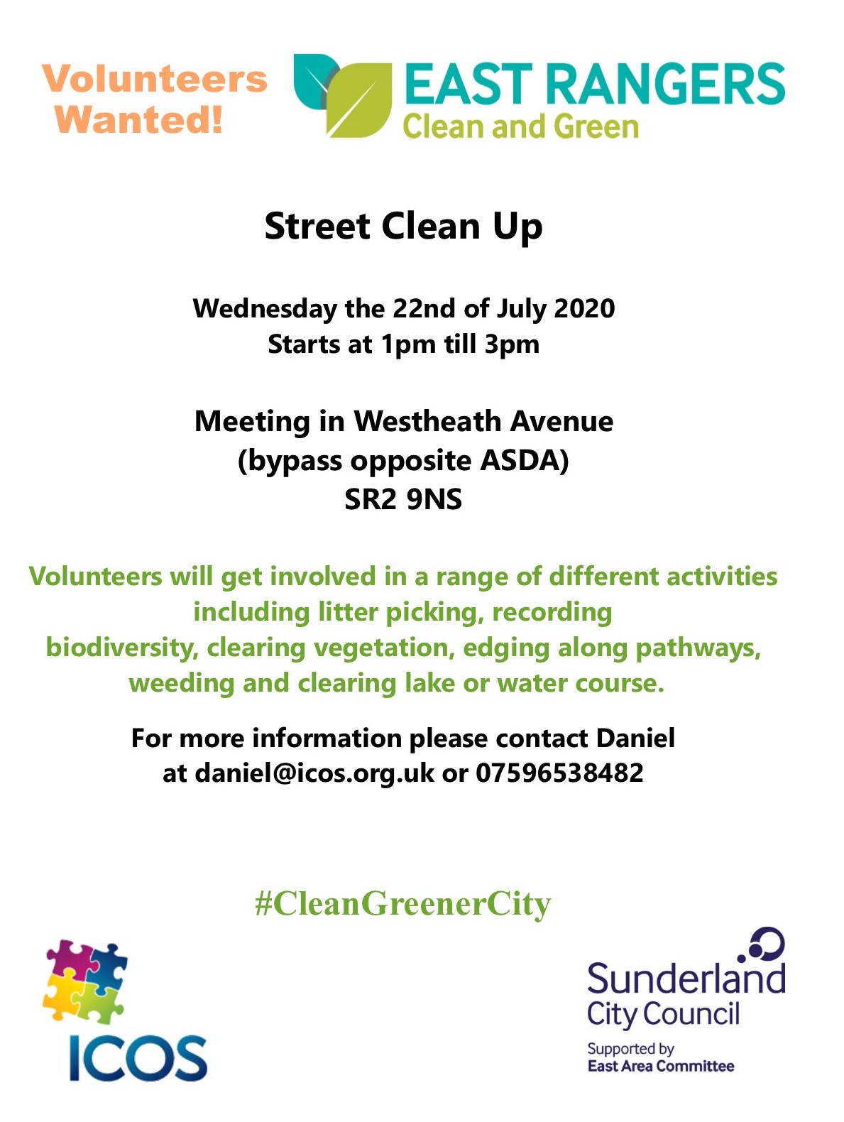 Clean up Volunteers Wanted in July – International Community ...
